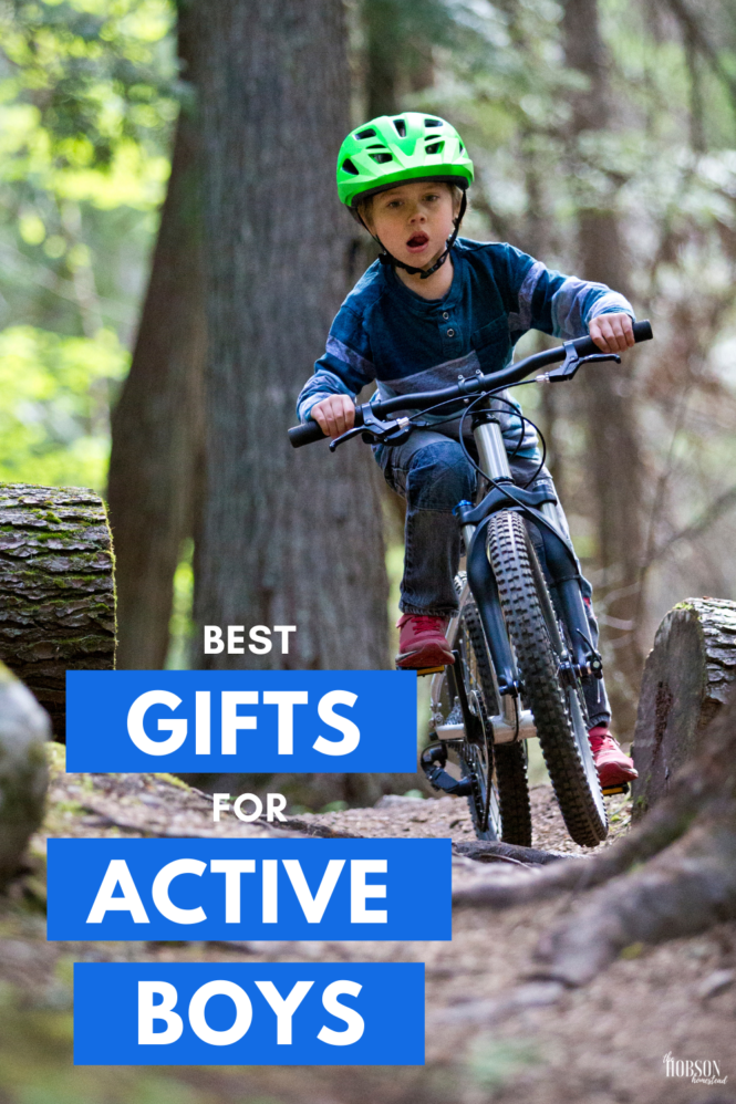 Best Gifts for Active Boys - The Hobson Homestead