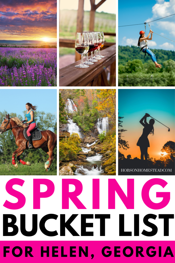 The Best Spring Bucket List for Helen, Georgia - The Hobson Homestead